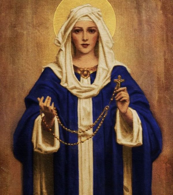 Blažena Djevica Marija od Krunice (Gospa od Ružarija) | Župa Presvetoga Srca Isusova - Vinišće